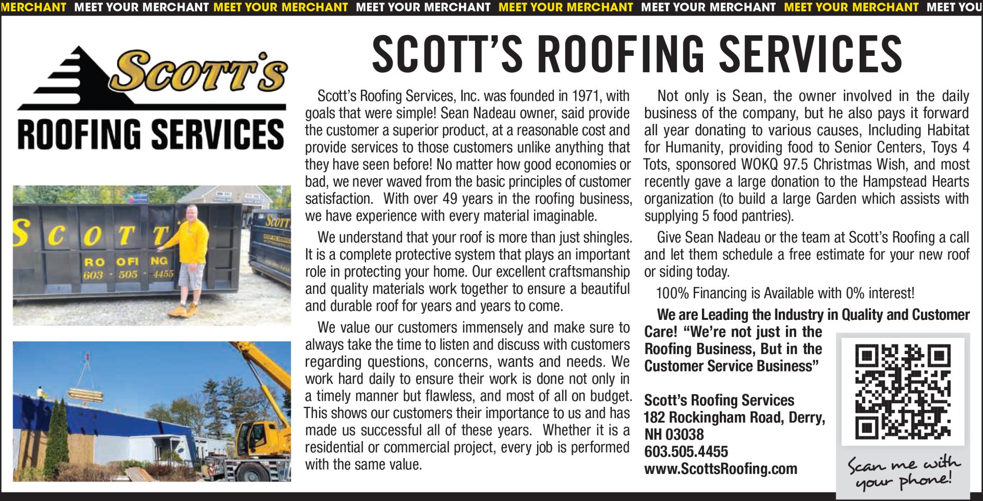 Scott's Roofing Story