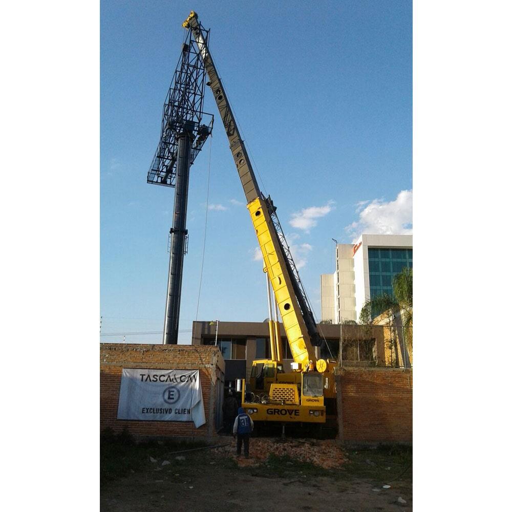 Grúas industriales- GRUAS Y EQUIPOS