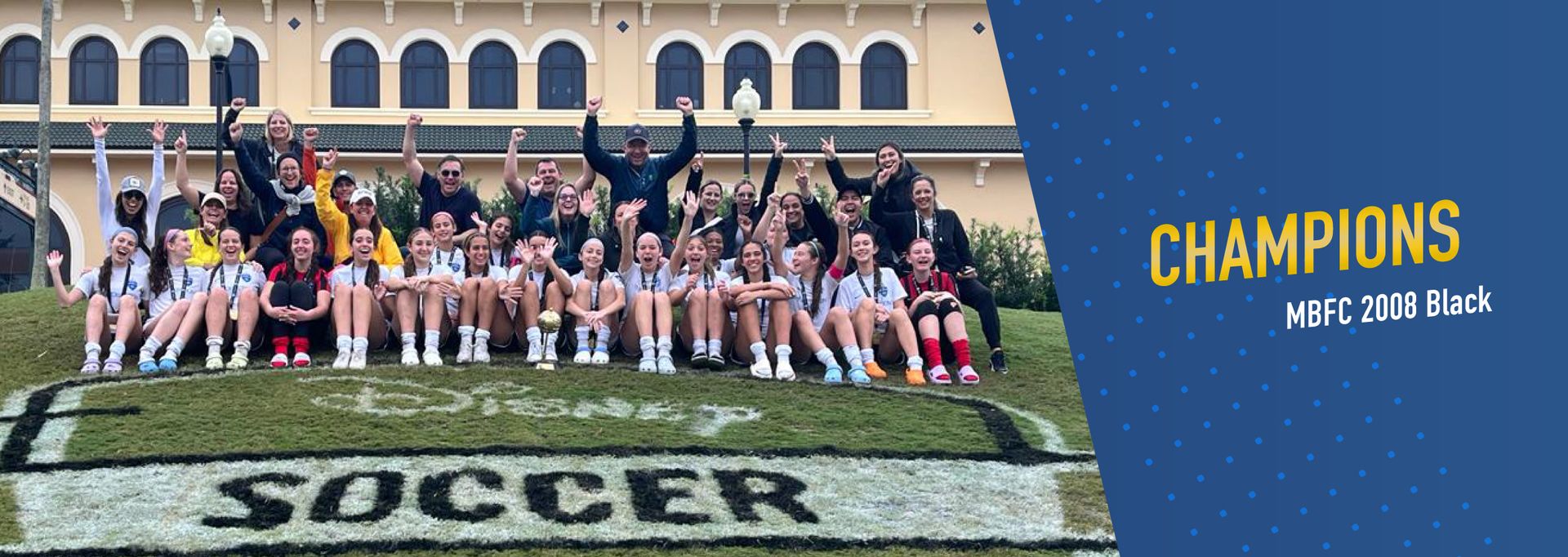 MBFC 2008 Black Girls Crowned Champions at Disney Girls Soccer Showcase