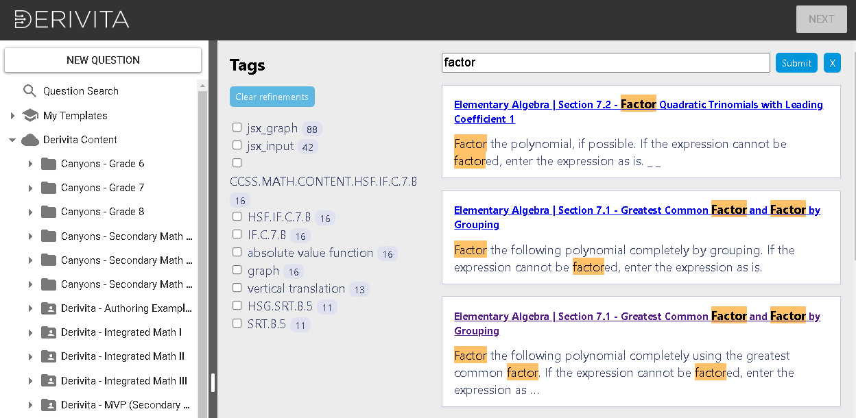 Back-to-School Time! What's New in Derivita? (August 2021) | Derivita
