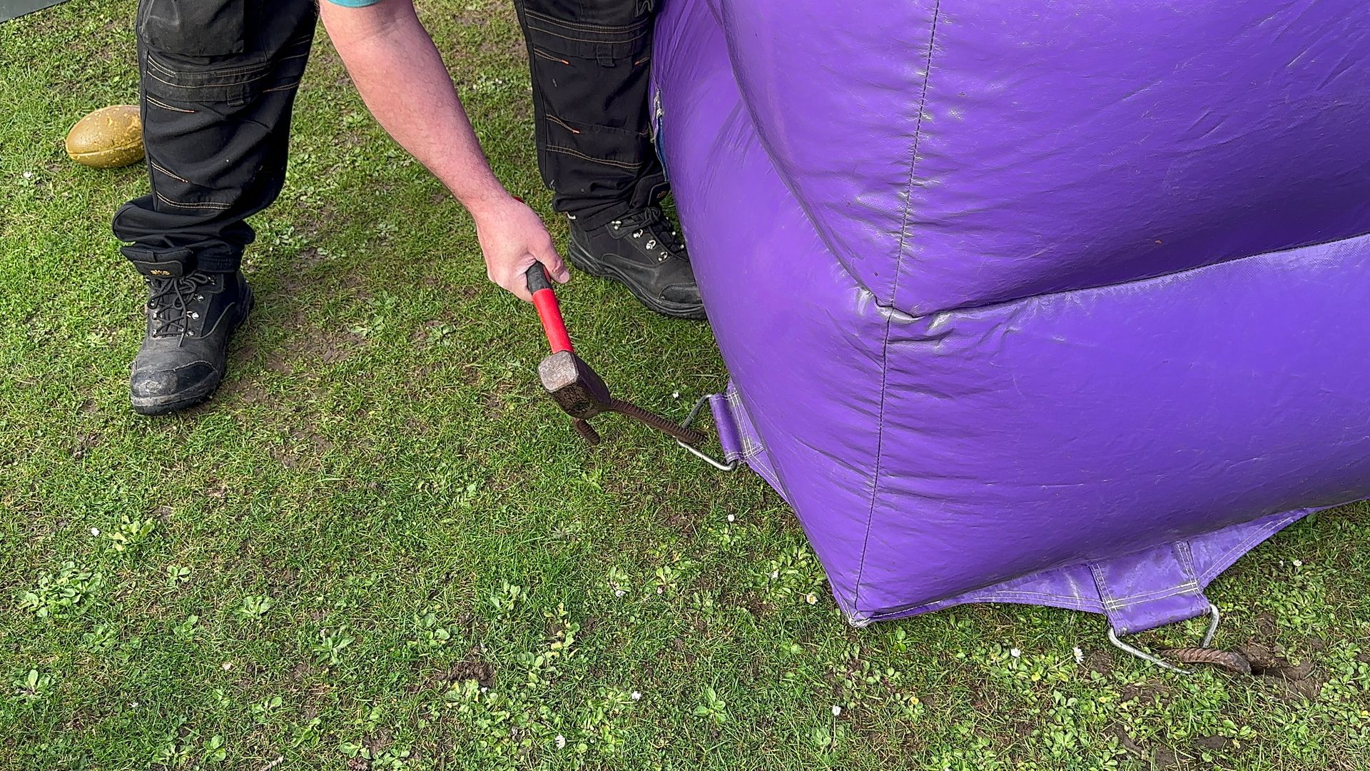 Securing the Fun: The Importance of Anchor Points on a Bouncy Castle
