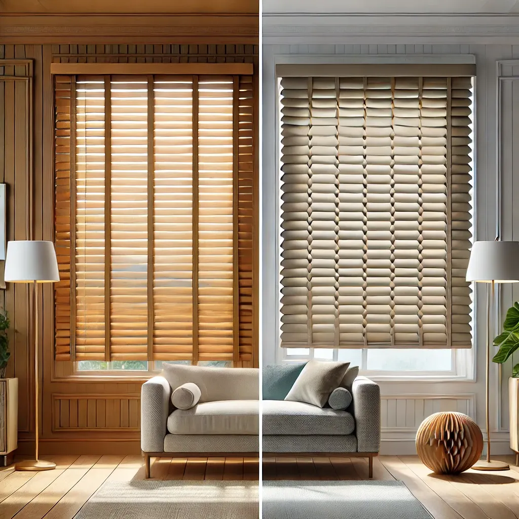 Wood blinds vs. cellular shades: What is the Difference?
