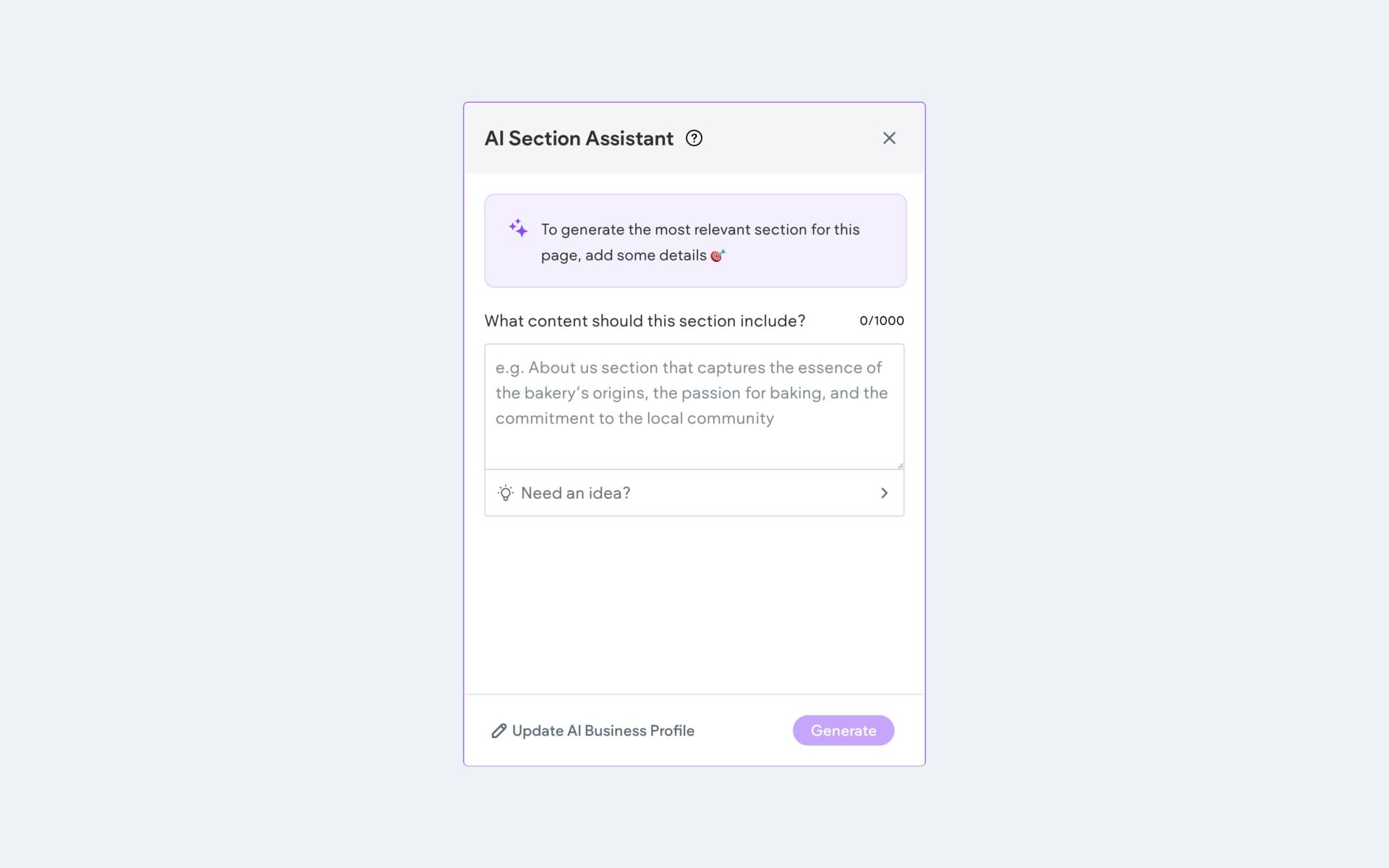 AI Generated Sections: A Bold Move Into AI-Assisted Design