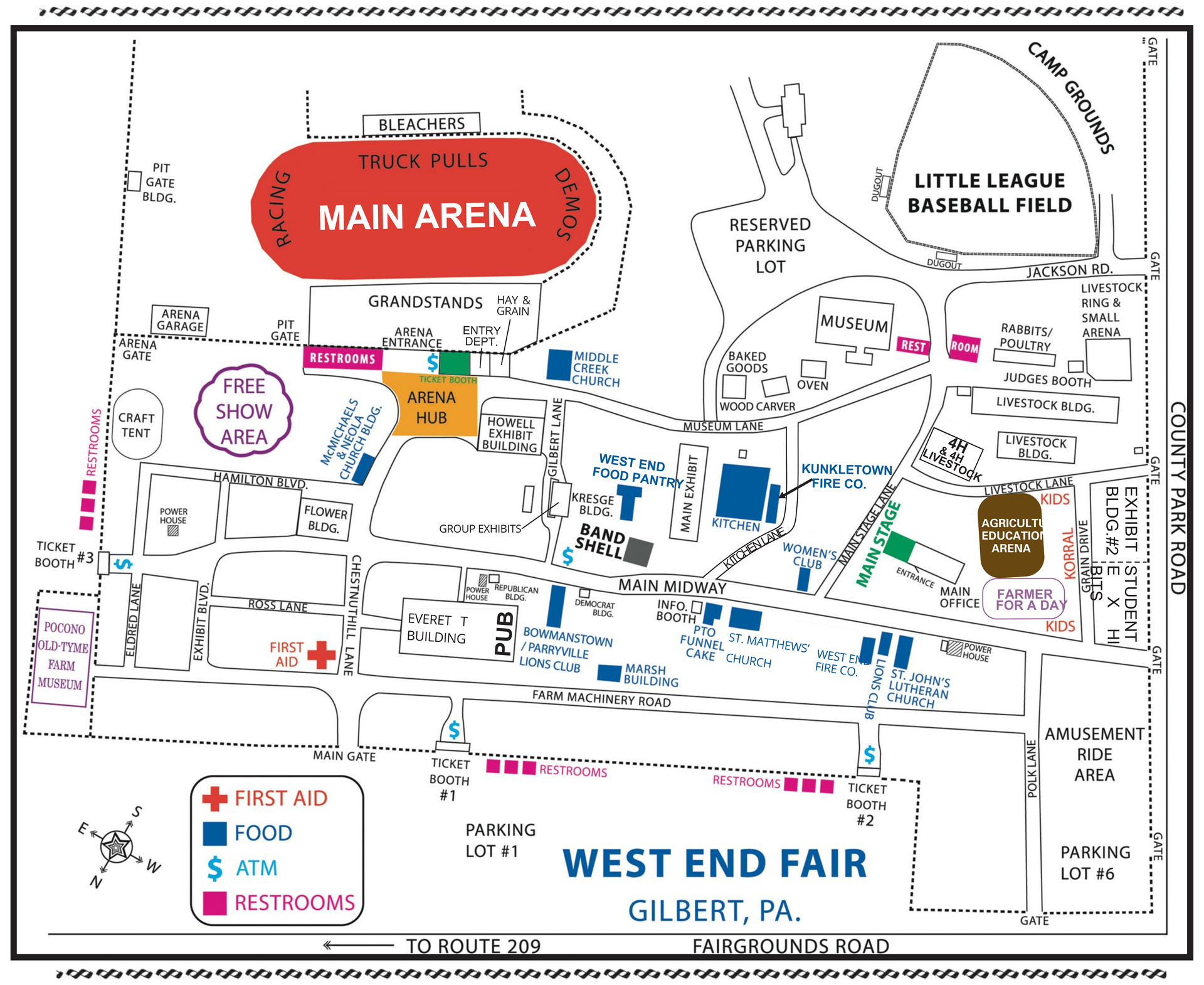 Fair Map | West End Fair
