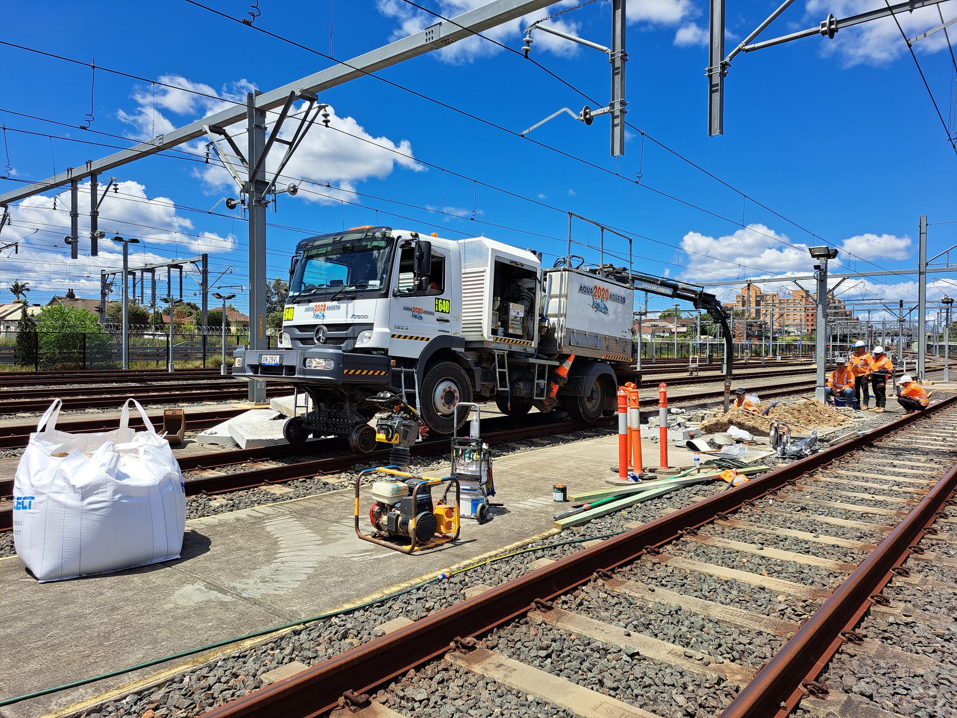 Rail Asset Maintenance Service New South Wales | Aqua Assets