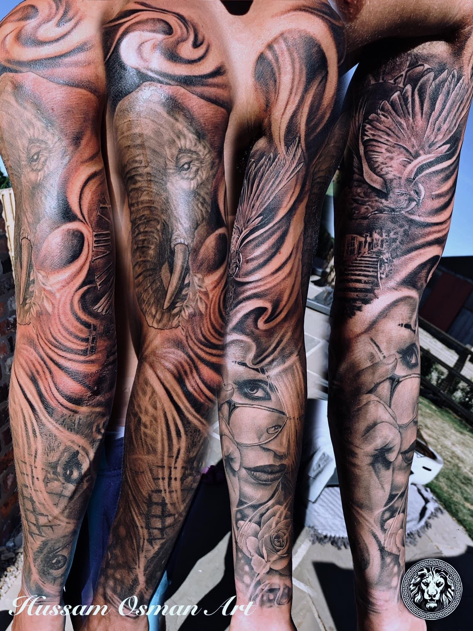 Our Work & Tattoo Gallery | Leeds & Hull | Black Ink UK