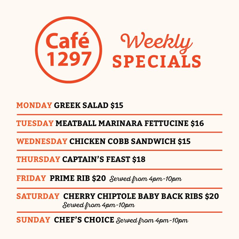 Cafe 1297 | Restaurants in Coos Bay, OR