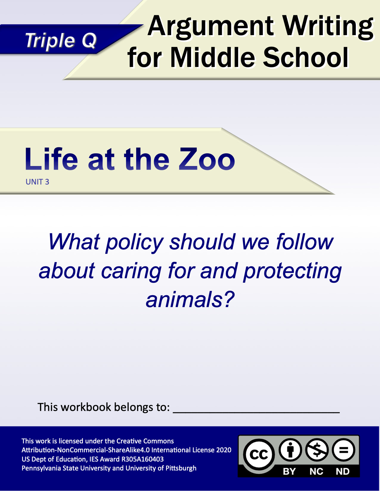 Triple Q Argument Writing