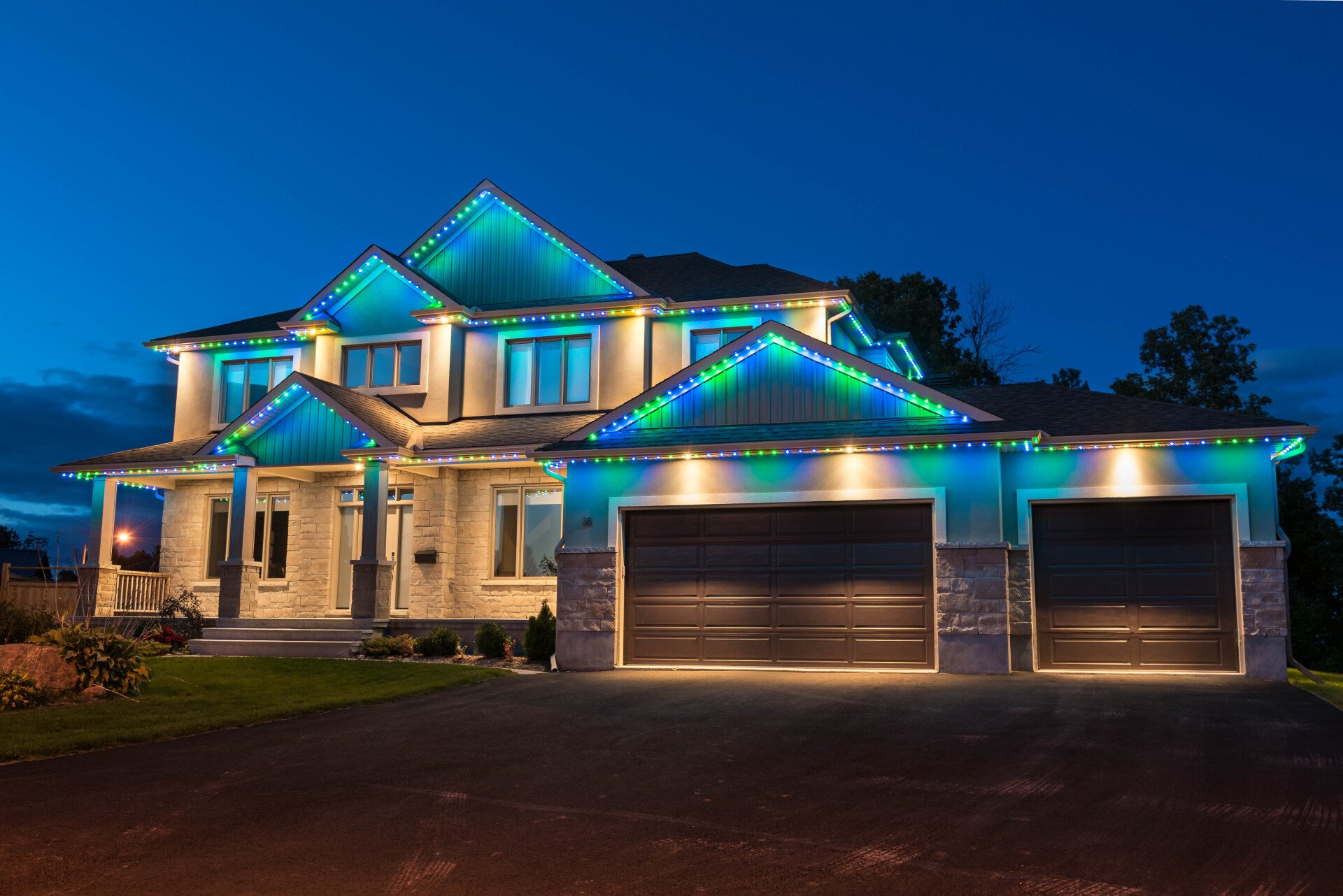 St.Lawrence Luxury Lighting powered by Celebright | Permanent Holiday ...