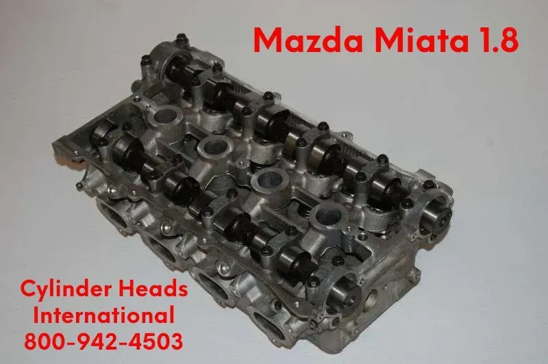 MAZDA MIATA 1.8 LITER DUAL CAM REBUILT CYLINDER HEAD