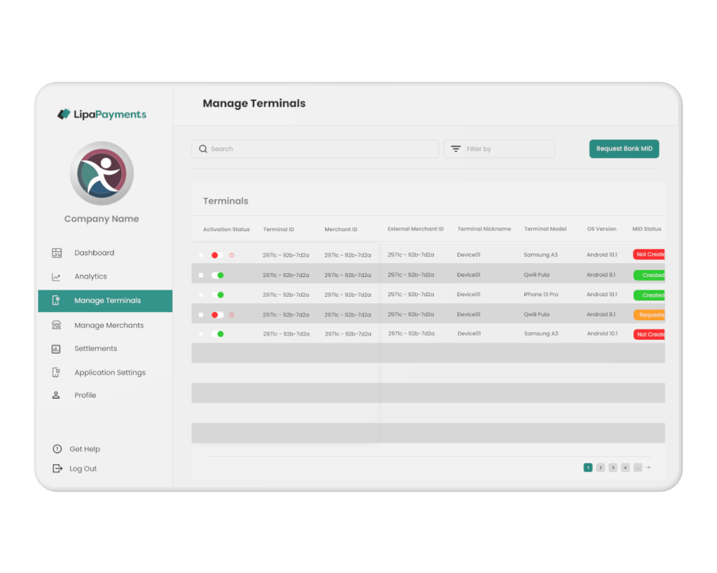 Lipa Payments - Tap On Phone