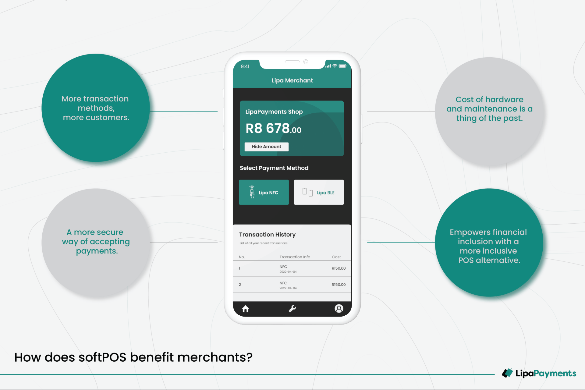 How does softPOS benefit merchants?