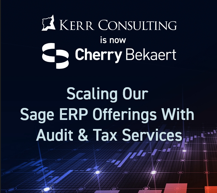 Kerr Consulting is now Cherry Bekaert