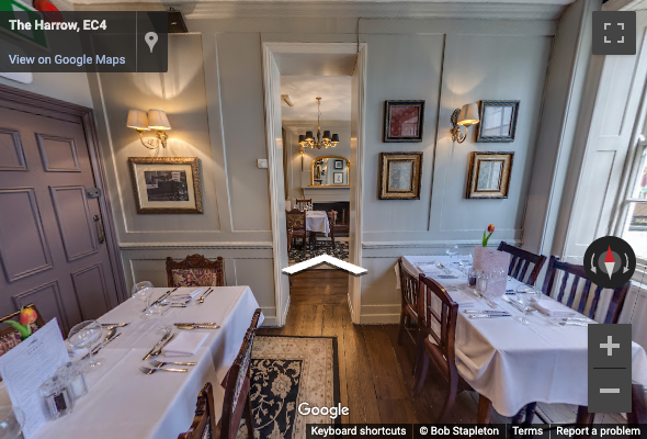 Virtual Tour of Pub & Restaurant | The Harrow | EC4