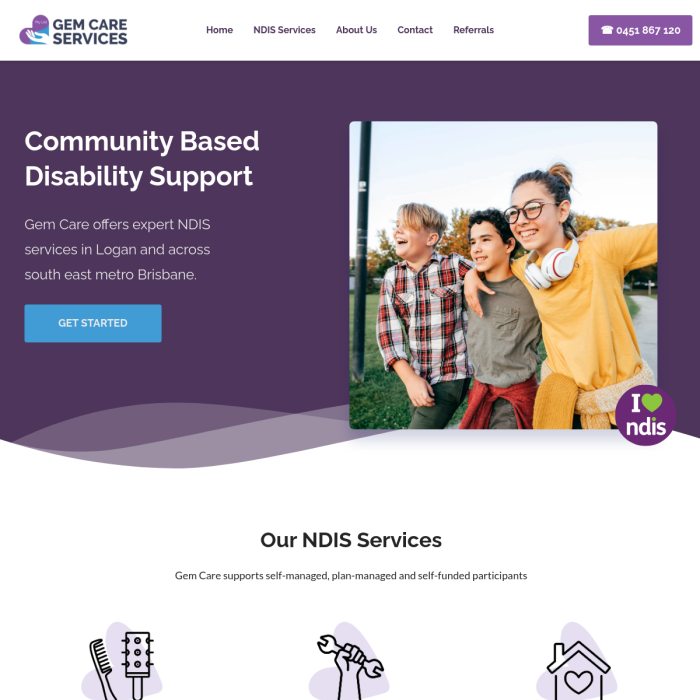 NDIS Websites That Build Trust and Drive Action | 2Brownies