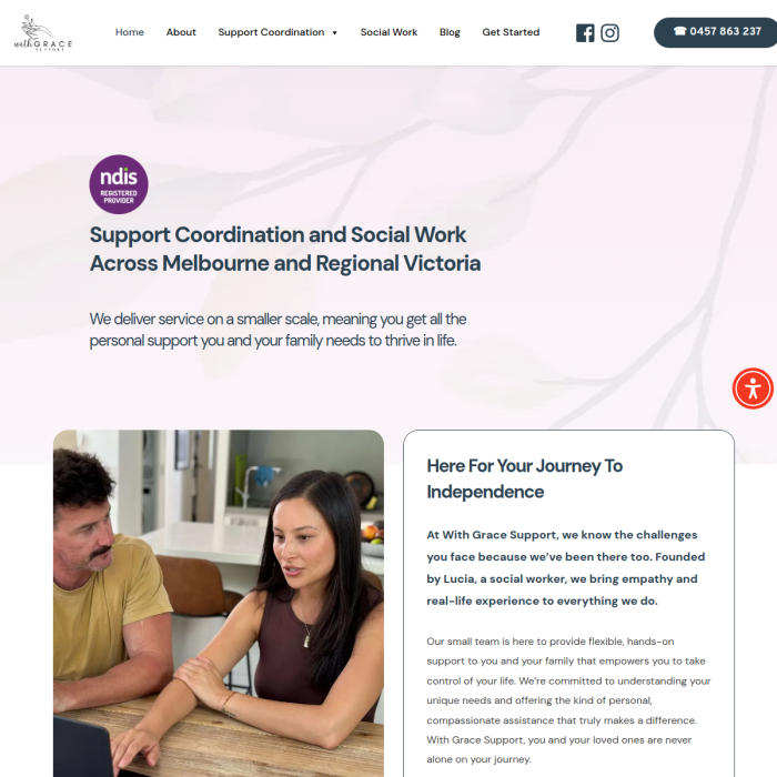NDIS Websites That Build Trust and Drive Action | 2Brownies
