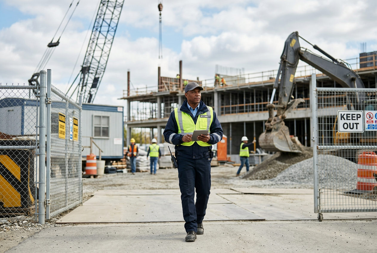 Construction Security Guards: Protecting Job Sites, Equipment, and ...