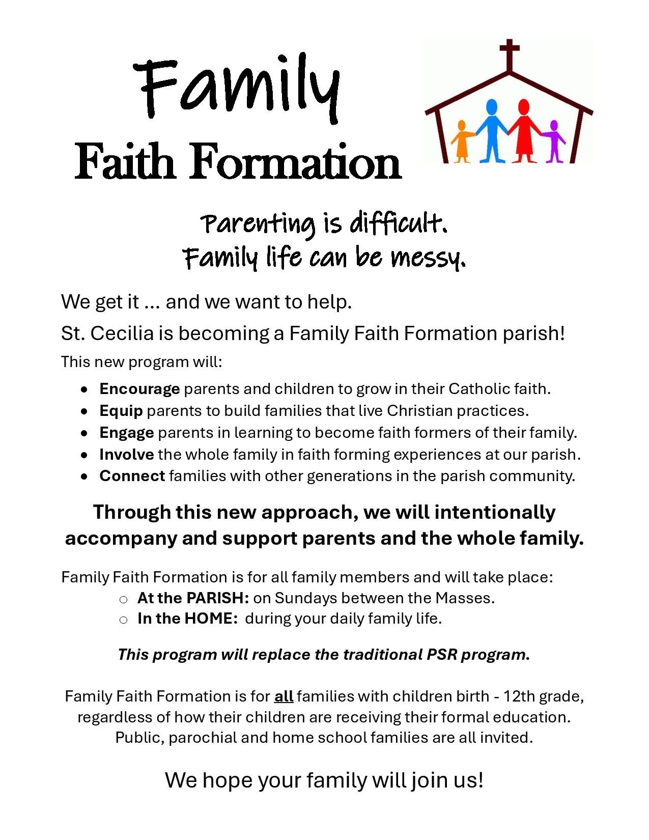 Family Faith Formation