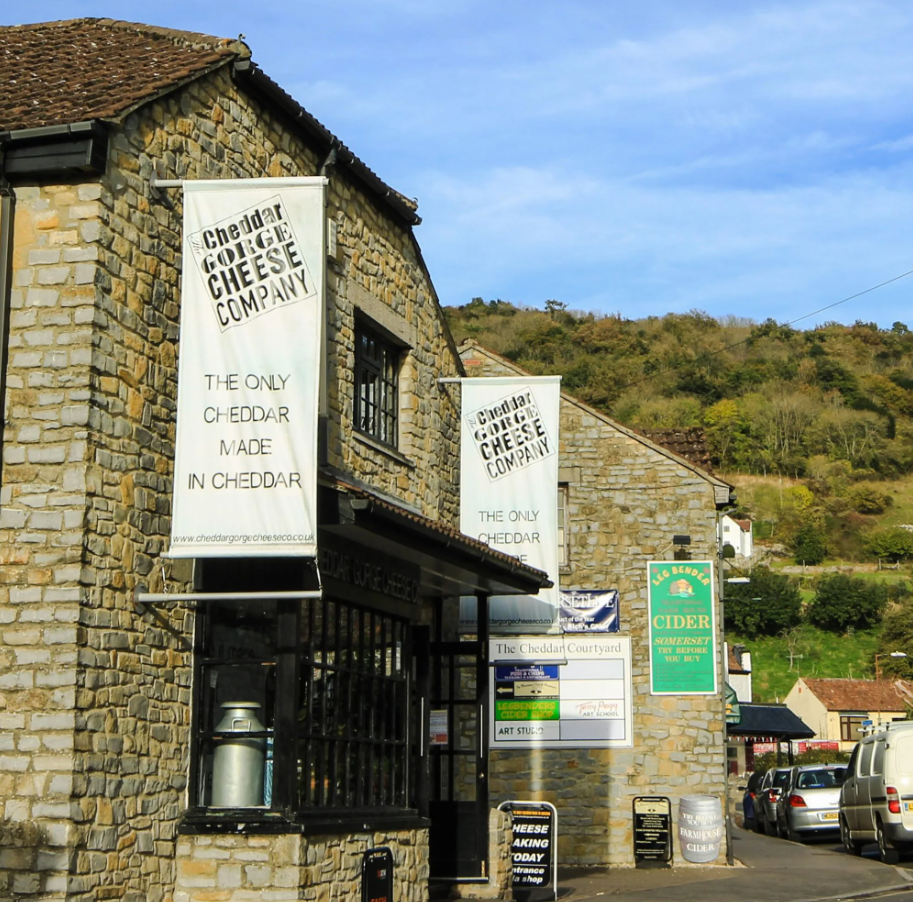 Visiting the home of Cheddar