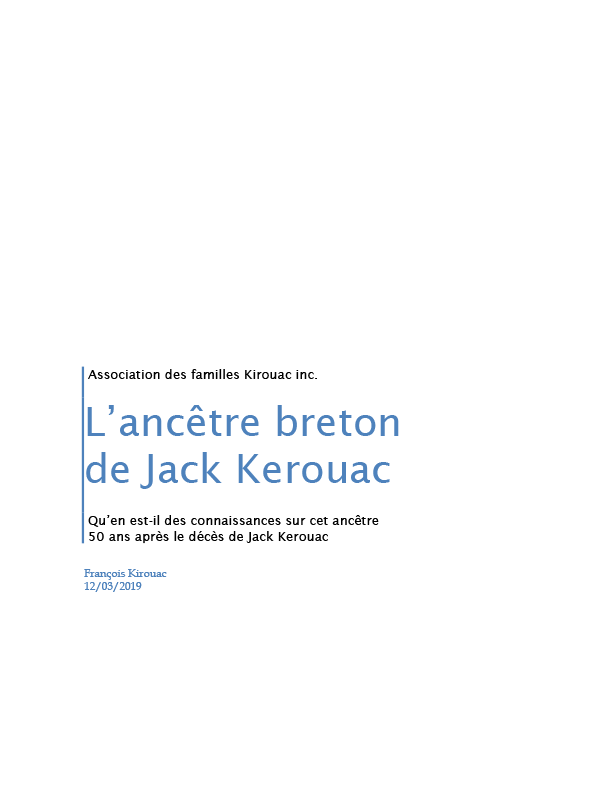 Association des Familles Kirouac