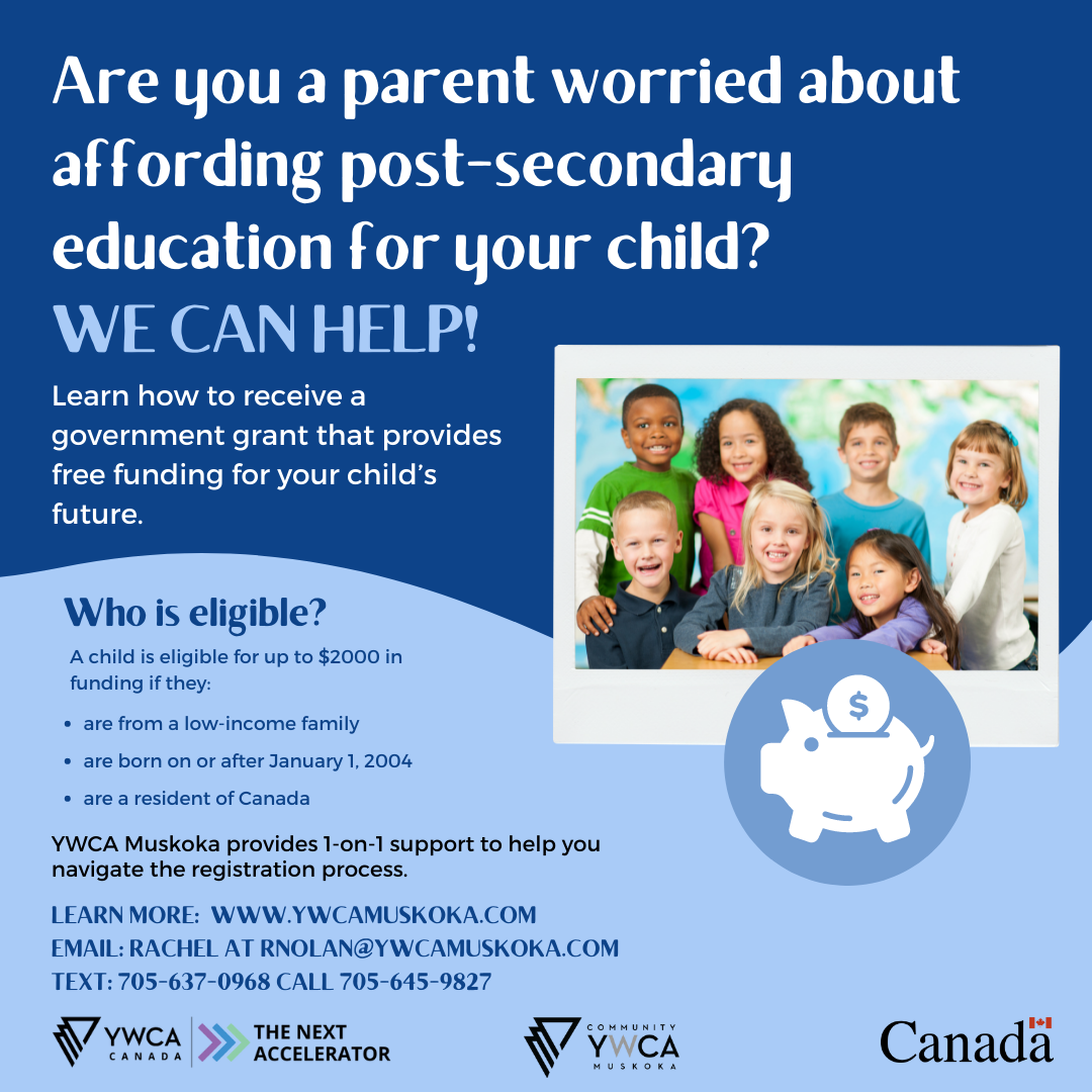 YWCA Muskoka | Workshops Up and Coming