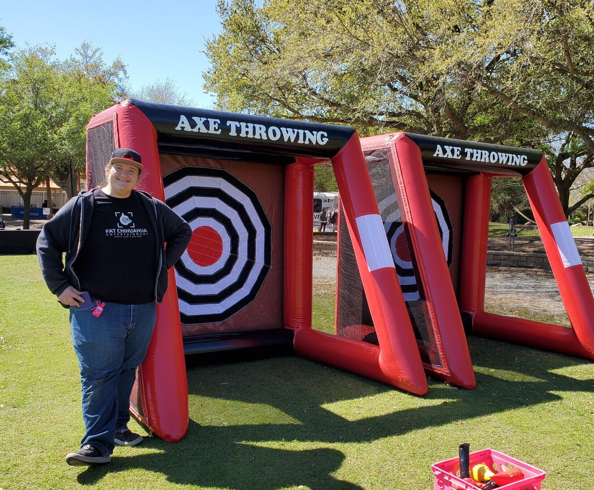 Inflatable Axe Throwing | Tampa Bay, FL