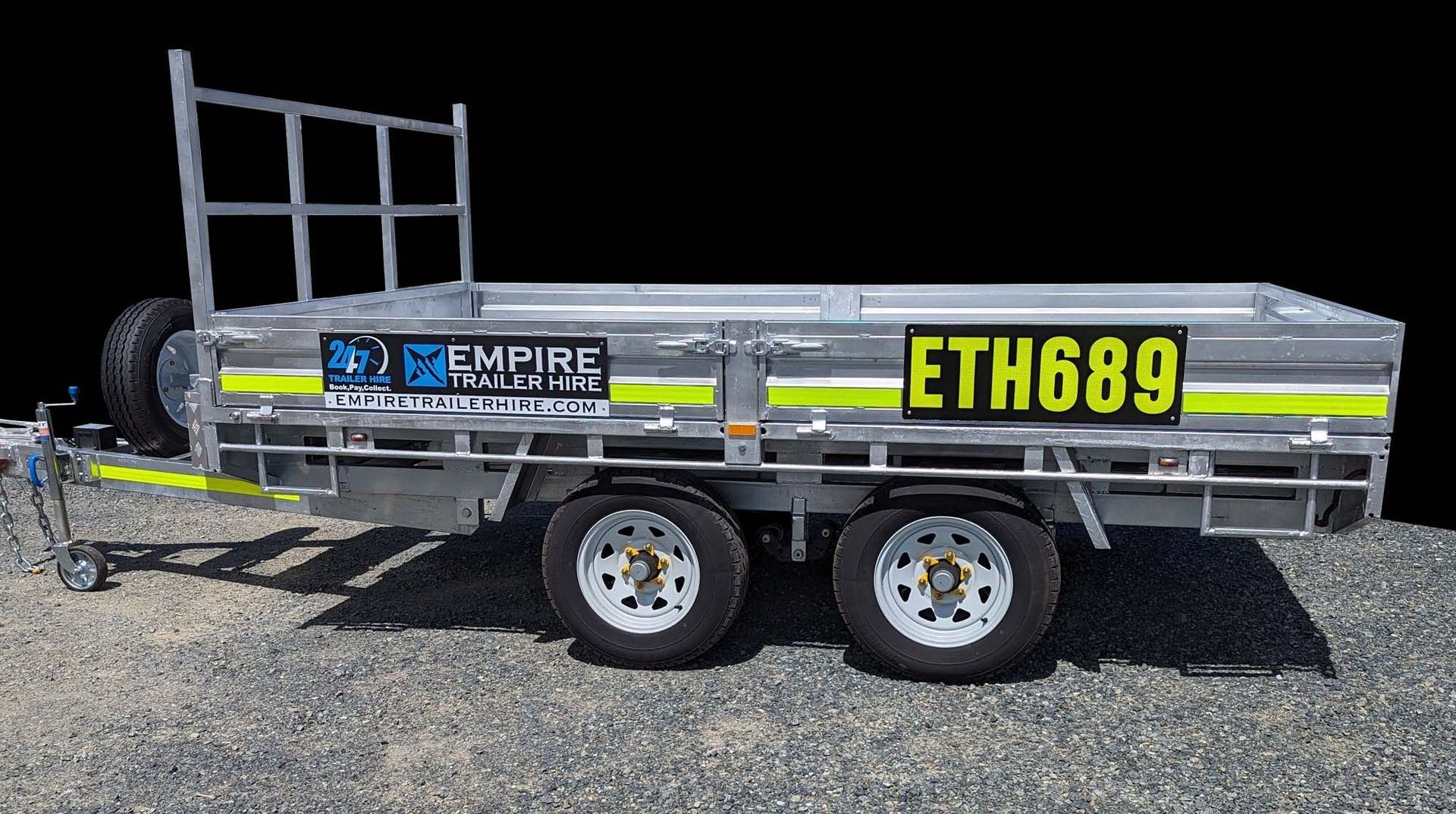 Empire Trailer Hire | 24/7 Trailer Hire | Book & Tow in Minutes