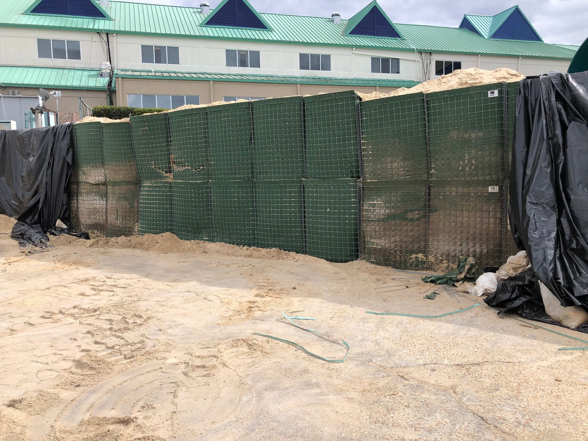 Examples of how to modify a HESCO Barrier