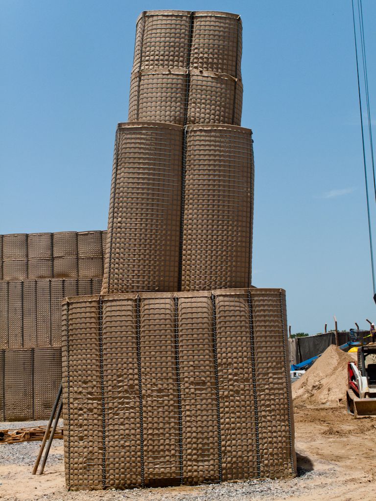 Examples of how to modify a HESCO Barrier