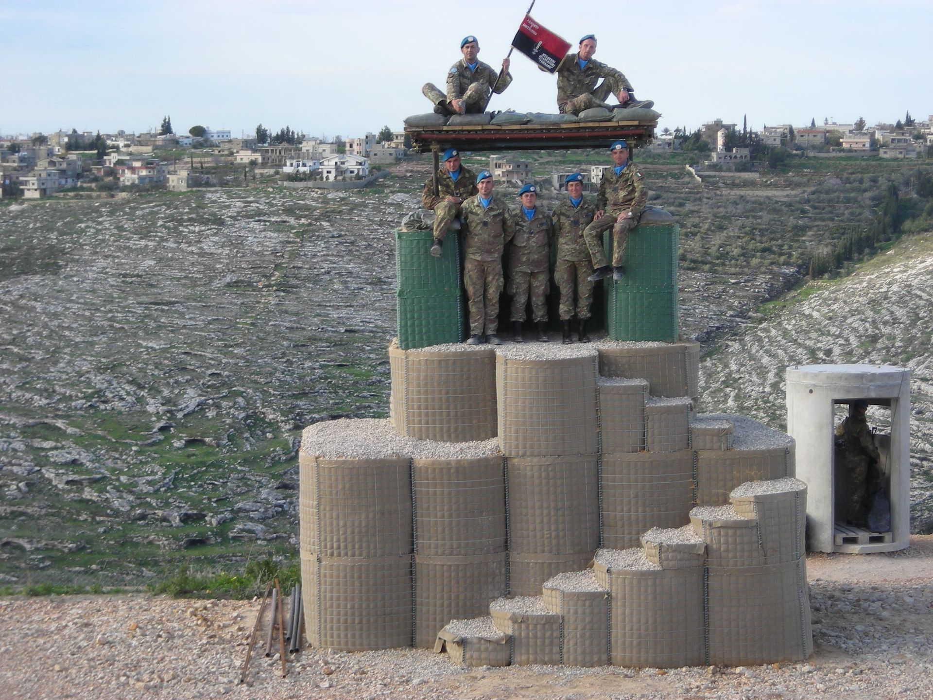 Examples of how to modify a HESCO Barrier