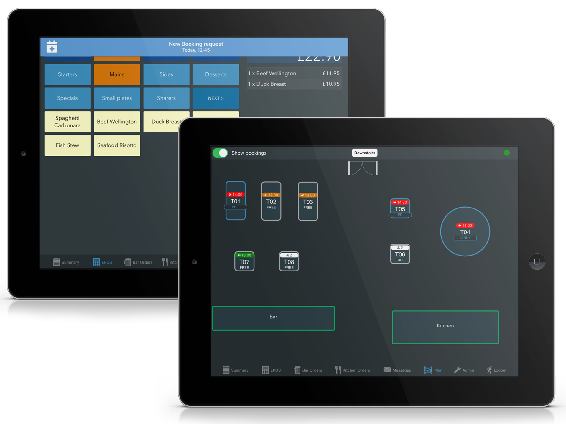 Hospitality Booking System | Tabology EPOS