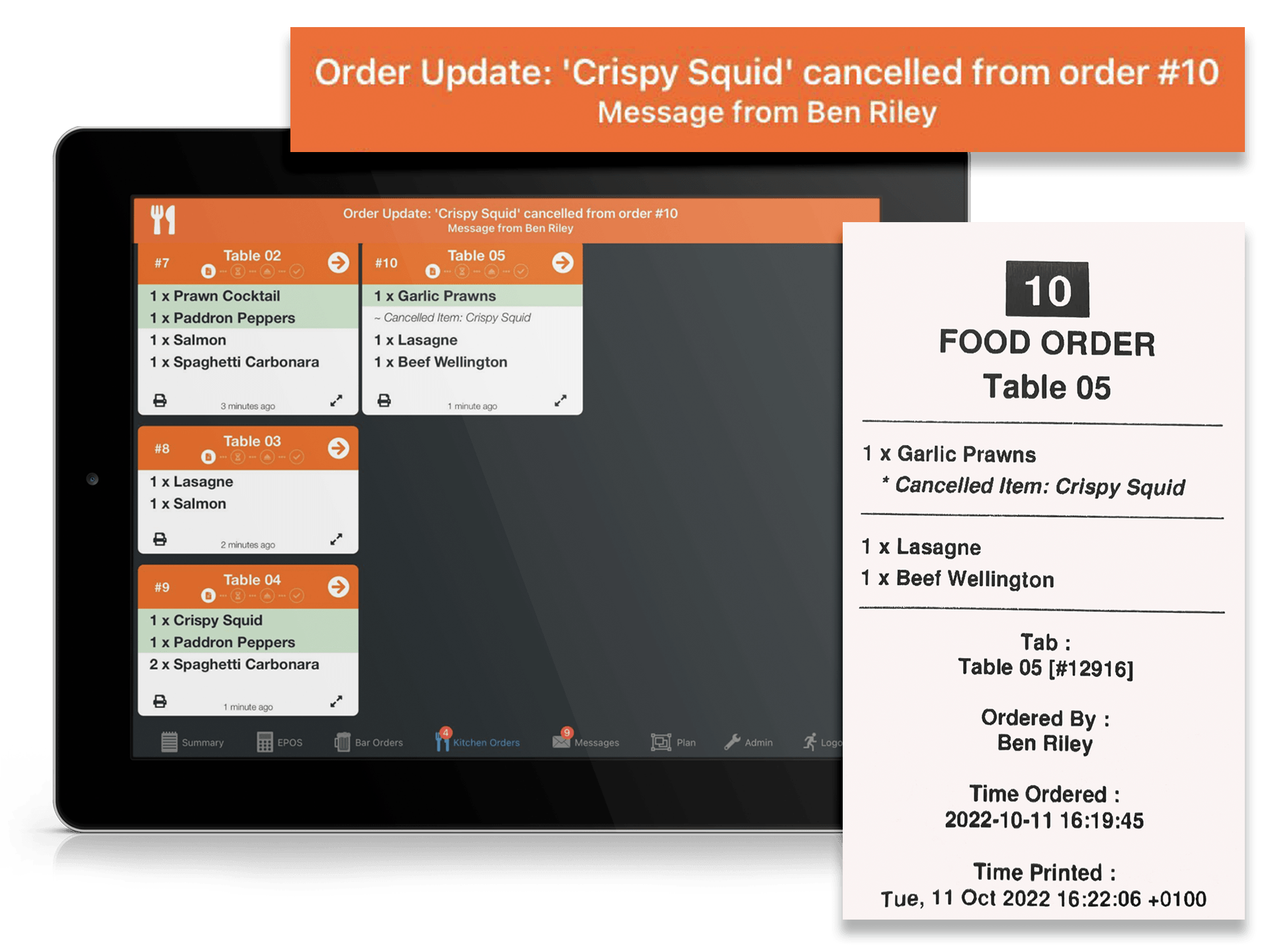 Kitchen Management System | Tabology EPOS