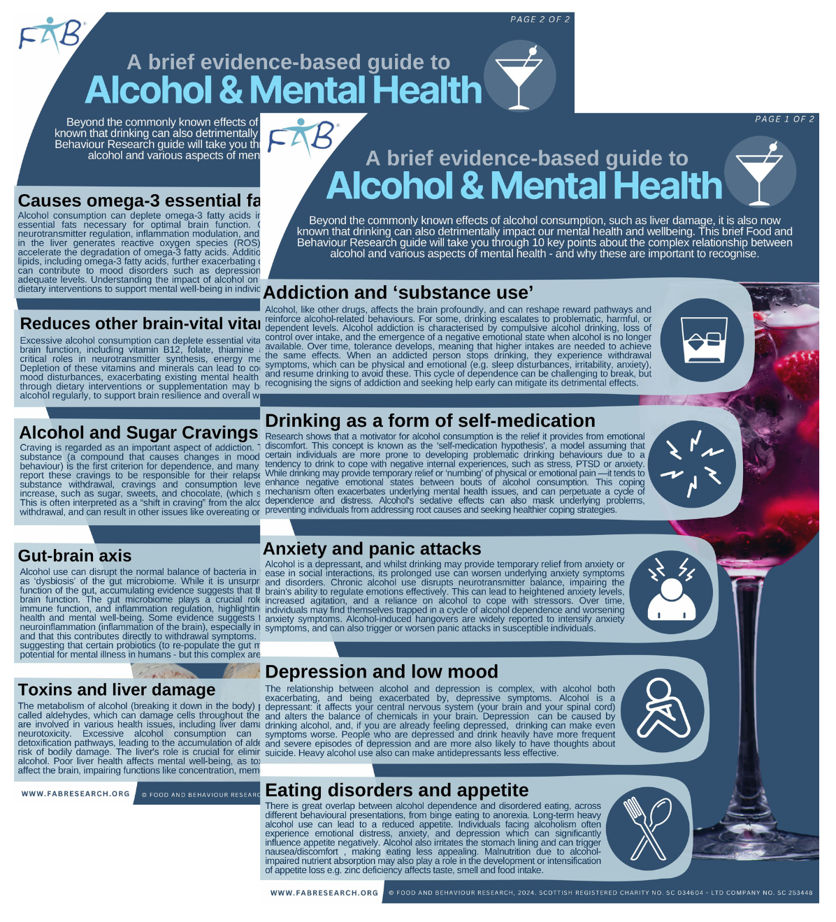 Alcohol on the Mind