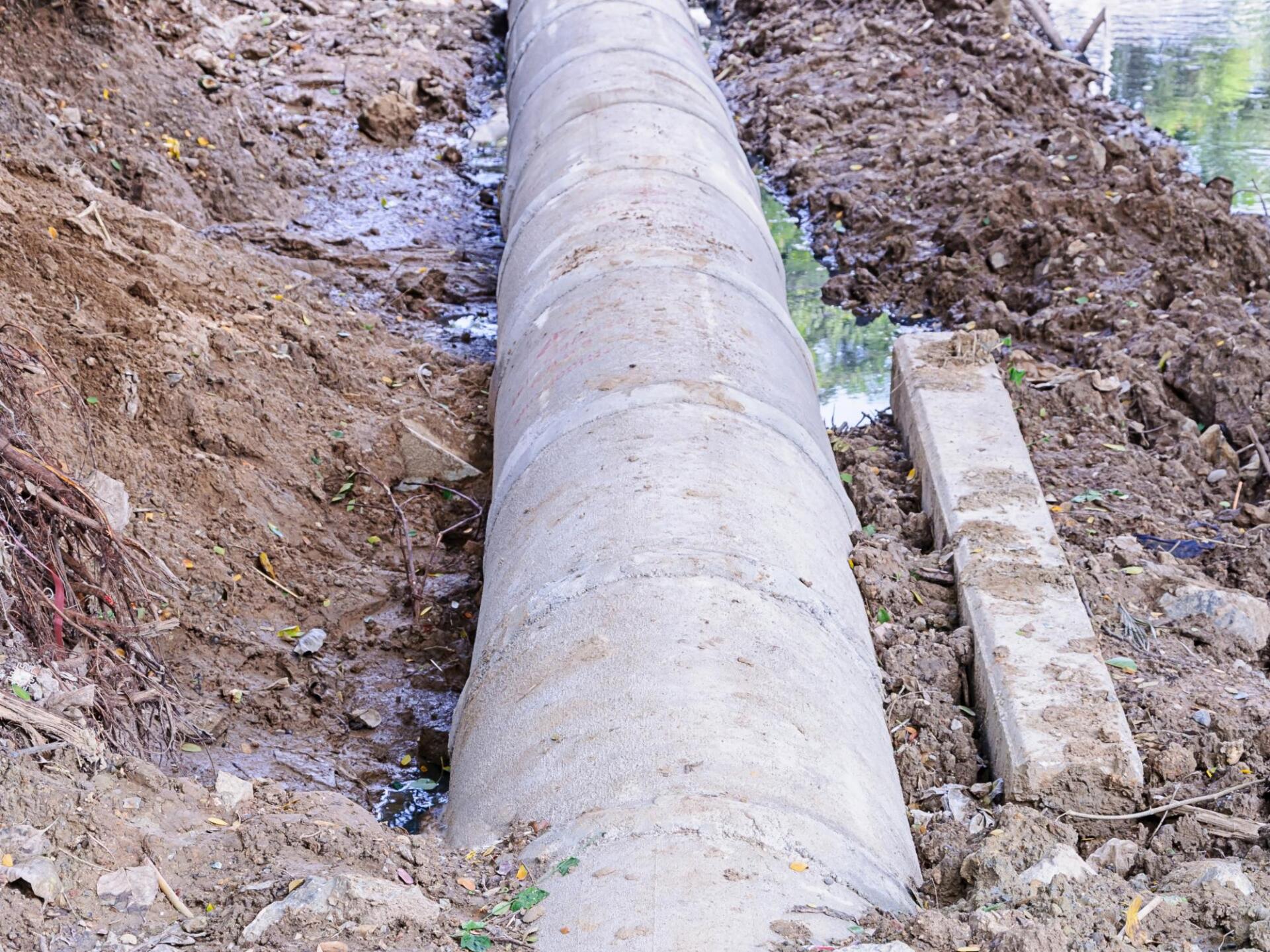 Storm Pipe Installation, French Drain Company, Savannah, GA