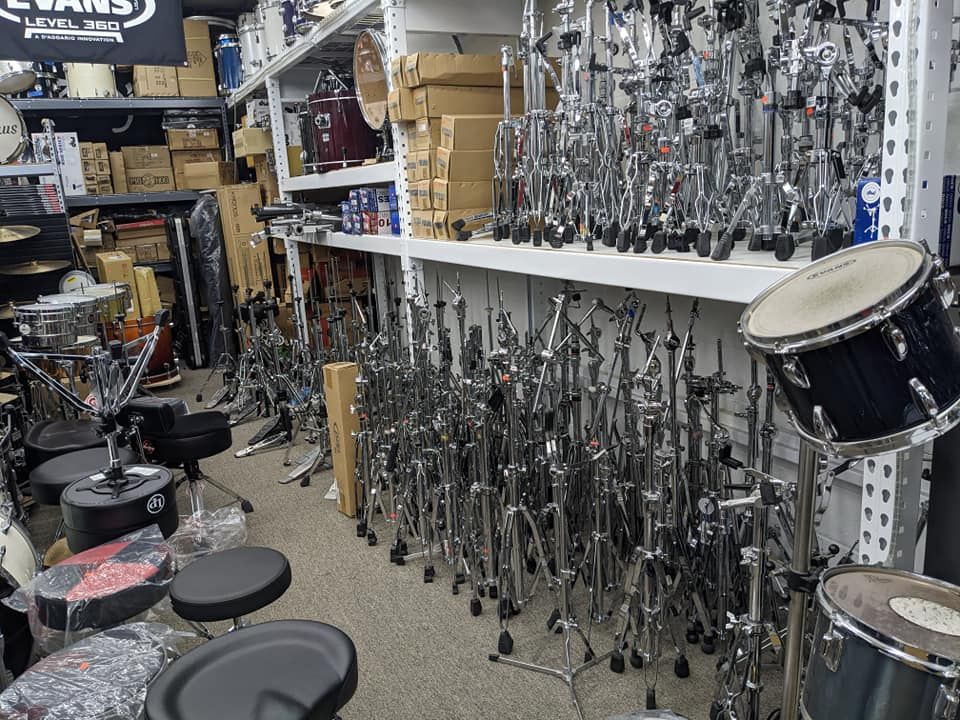 East Coast Drums: Drum Shop & Rehearsal Spaces