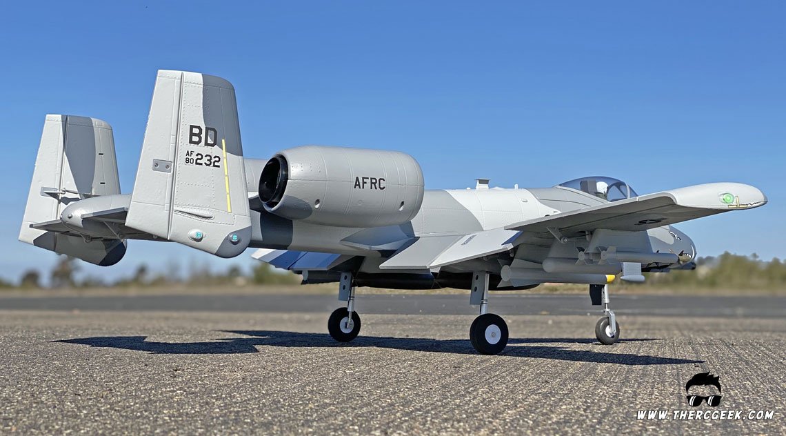 E-flite A-10 Thunderbolt II Twin 64mm EDF Assembly & Flight Review