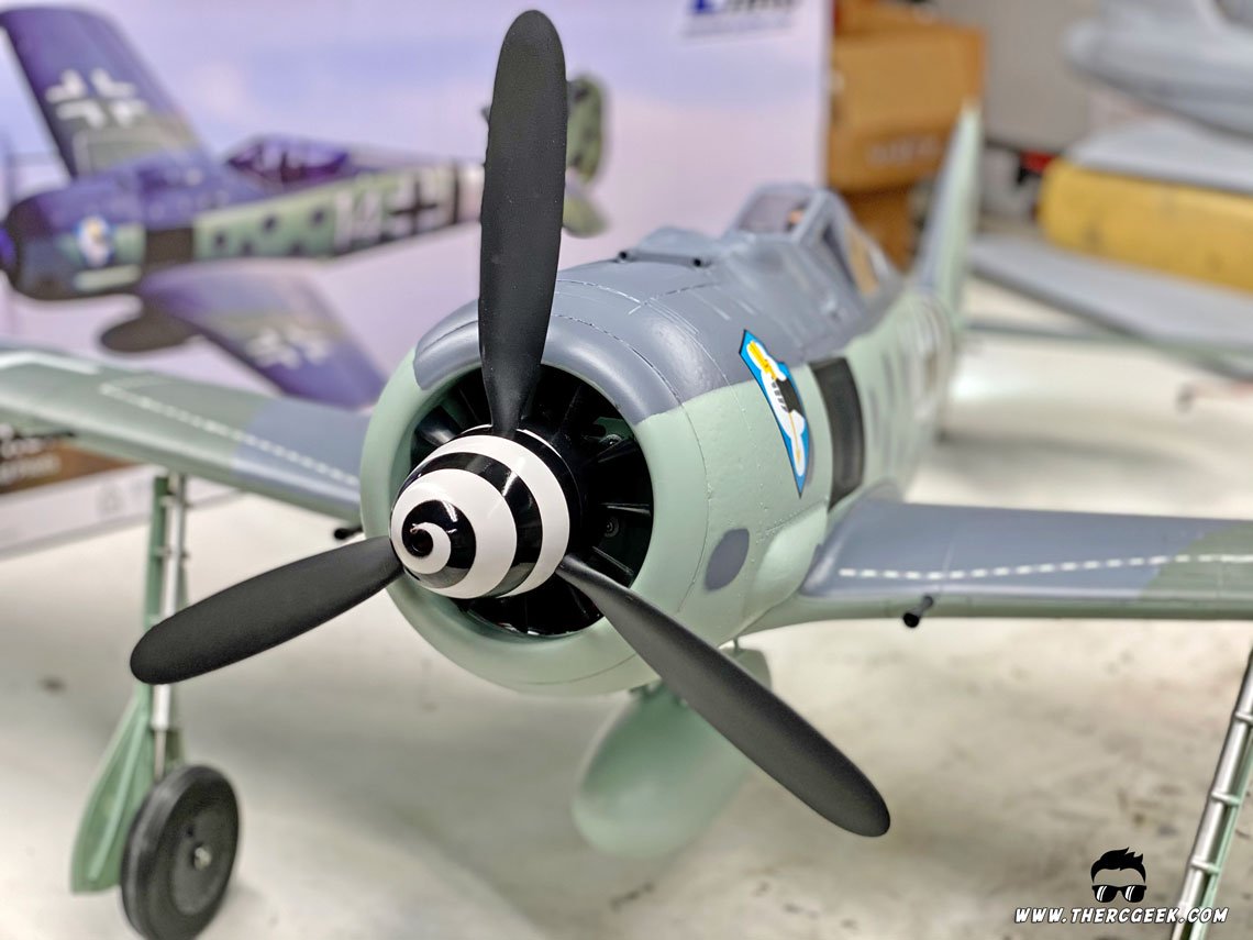 E-flite Focke-Wulf Fw-190A 1.5m Smart Assembly & Flight Review