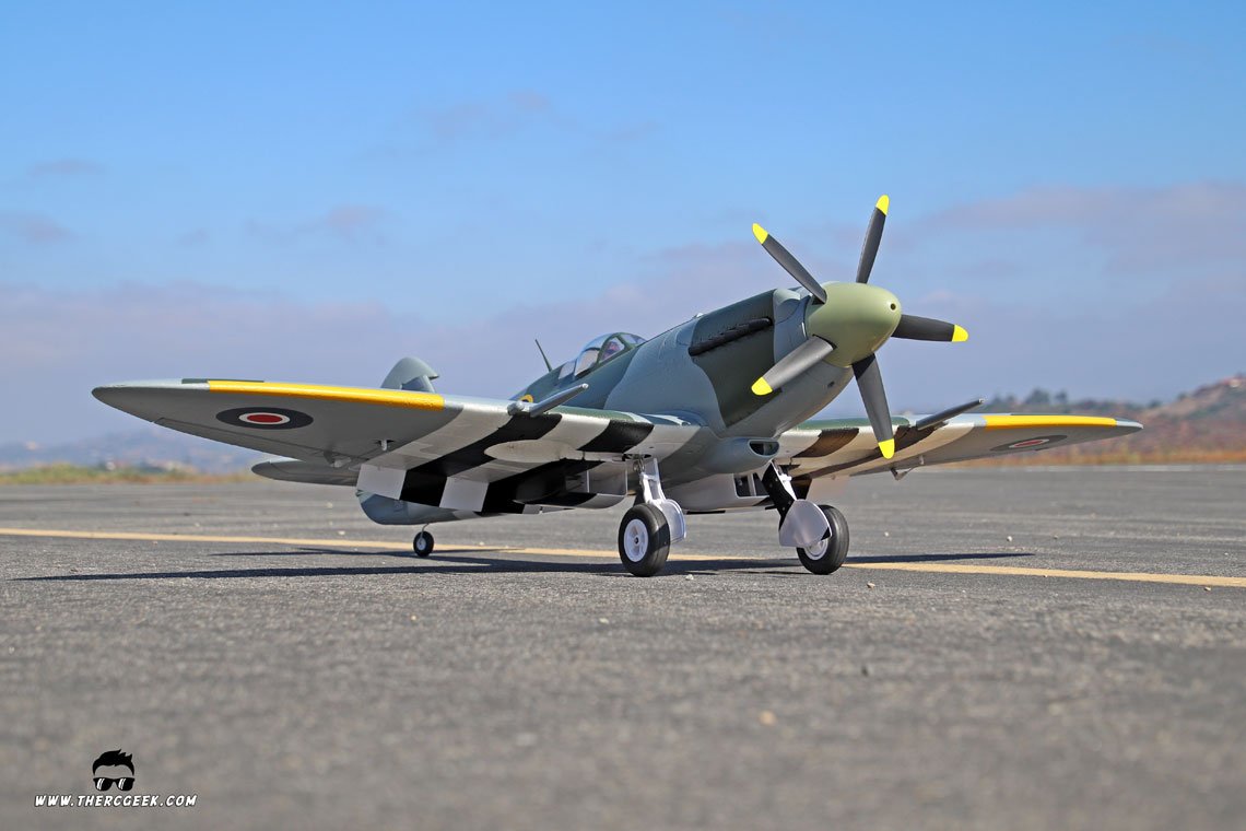 E-flite Spitfire MkXIV Assembly & Flight Review