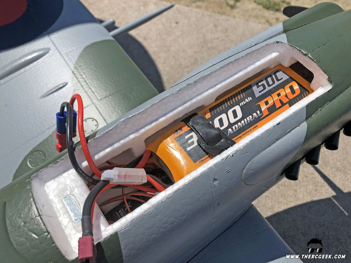 E-flite Spitfire MkXIV Assembly & Flight Review