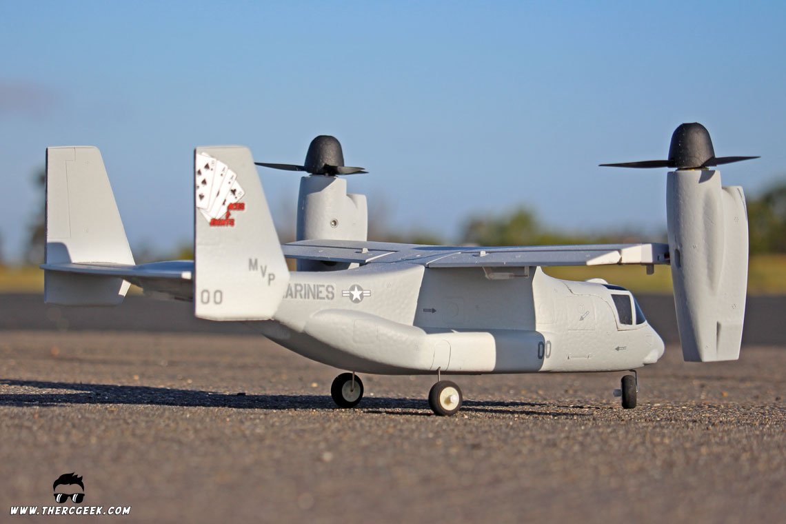 E-Flite VTOL V-22 Osprey Flight Review