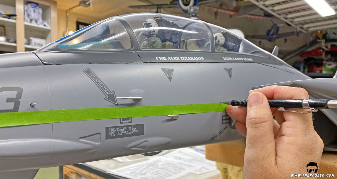 Refinish a Foam Jet Ep 3 – Freewing F-14 Tomcat Paint, Markings ...