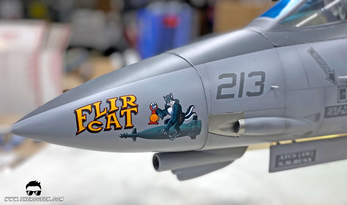 Refinish a Foam Jet Ep 3 – Freewing F-14 Tomcat Paint, Markings ...