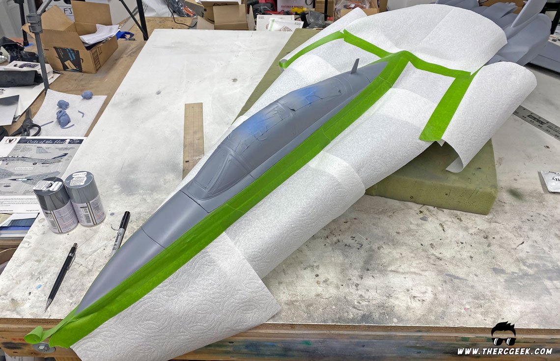 Refinish a Foam Jet Ep 3 – Freewing F-14 Tomcat Paint, Markings ...