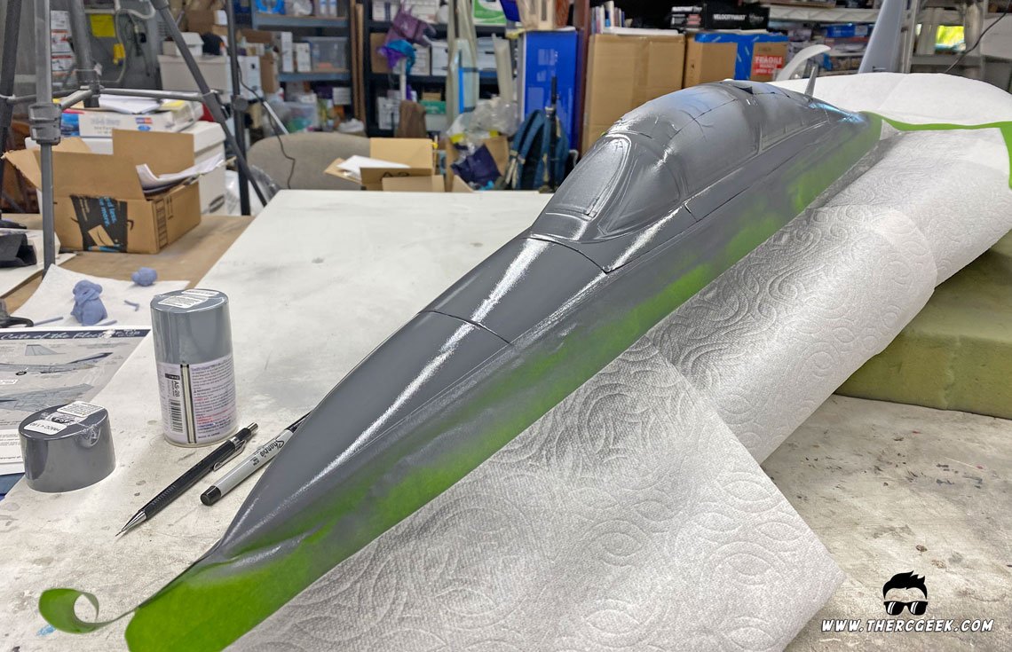 Refinish a Foam Jet Ep 3 – Freewing F-14 Tomcat Paint, Markings ...