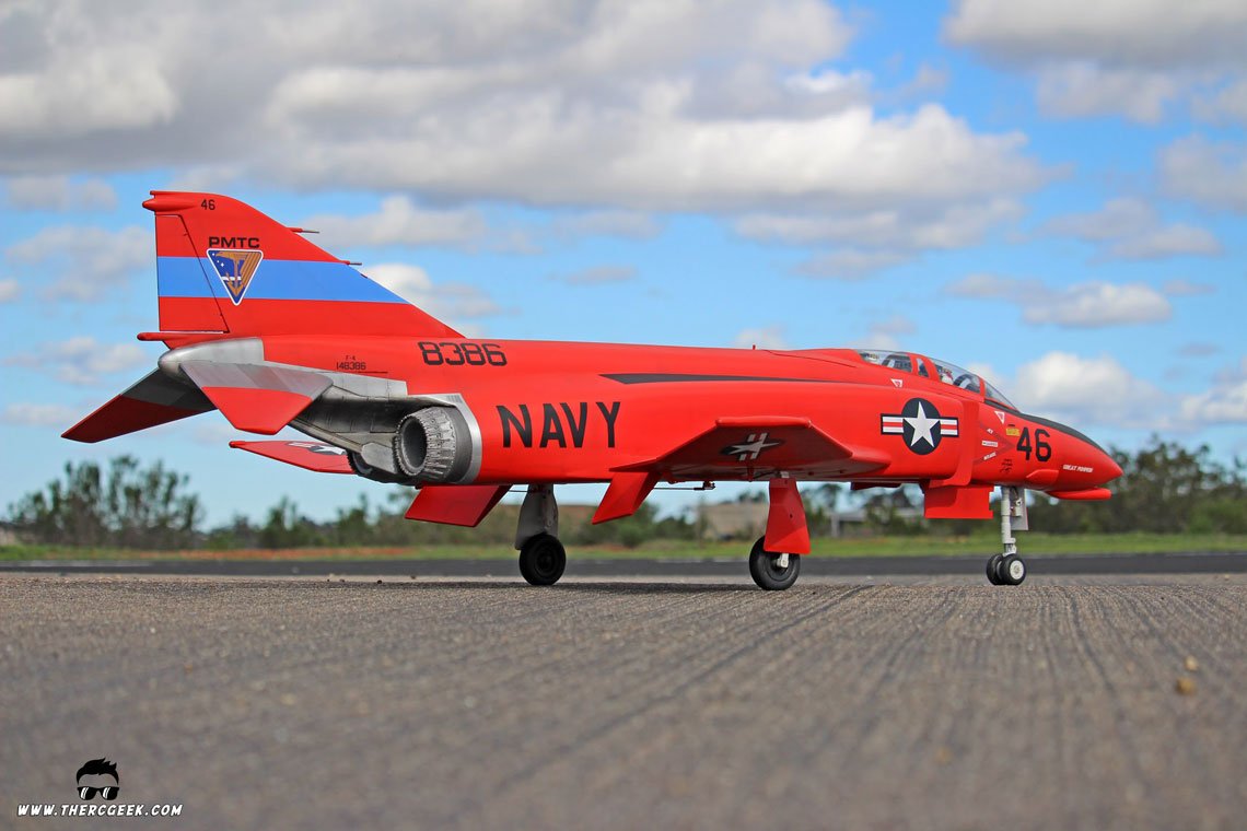 Freewing F-4D Phantom II 90mm EDF Assembly, Refinish, & Flight Review