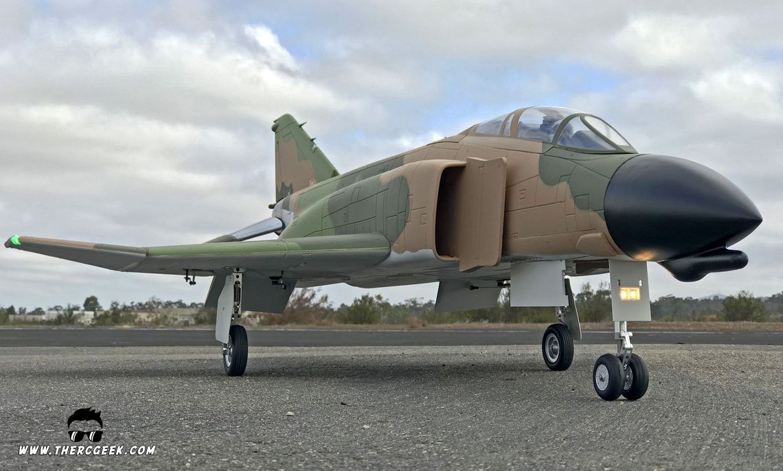 Freewing F-4D Phantom II 90mm EDF Assembly, Refinish, & Flight Review