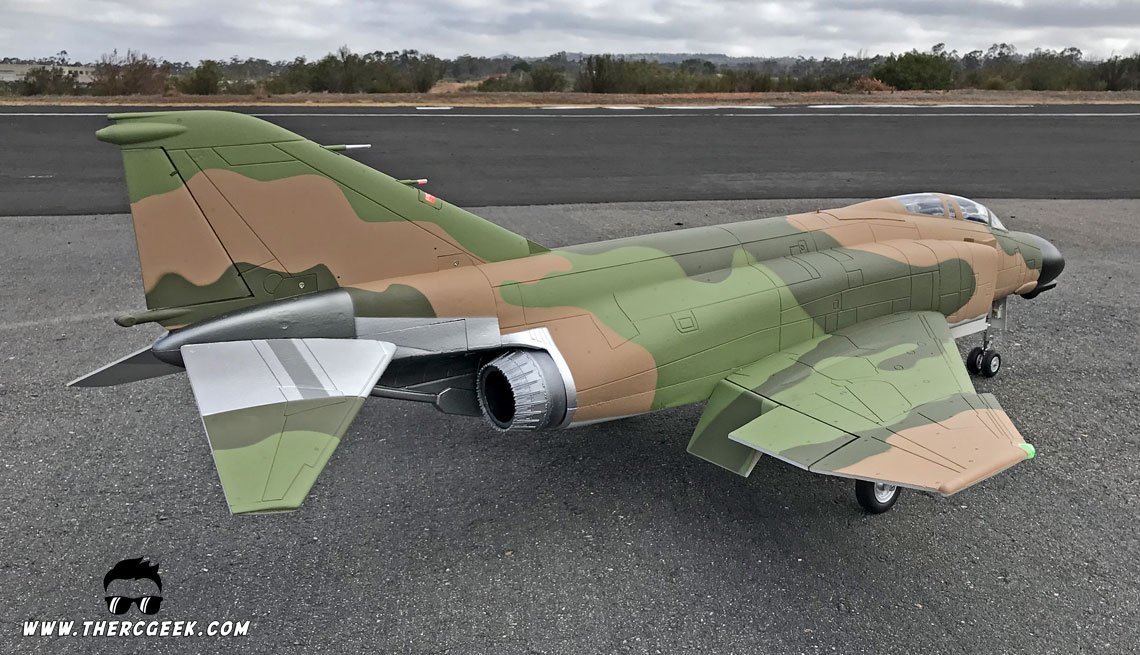 Freewing F-4D Phantom II 90mm EDF Assembly, Refinish, & Flight Review