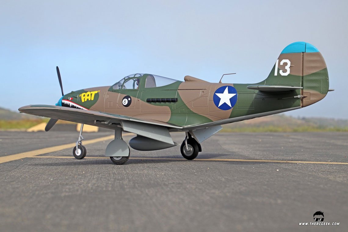 E-Flite P-39 Airacobra 1.2m Assembly & Flight Review