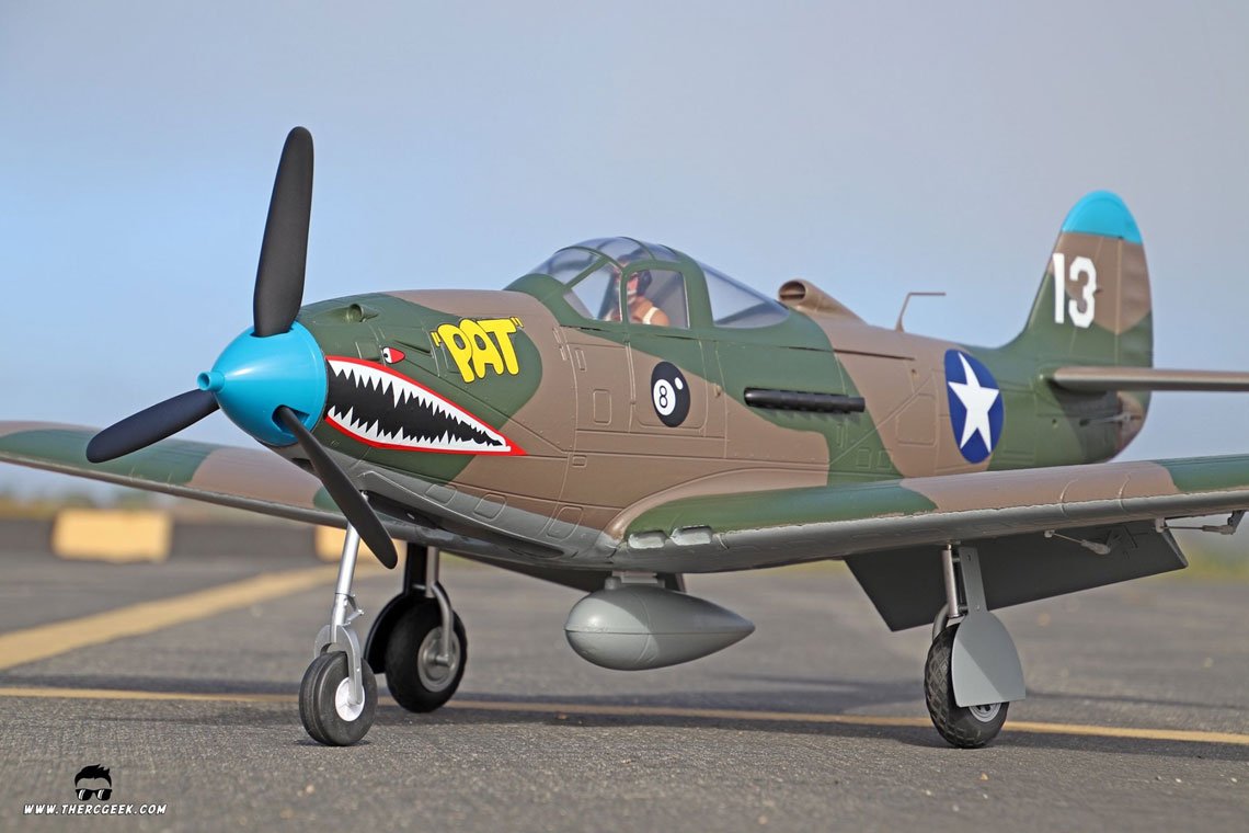 E-Flite P-39 Airacobra 1.2m Assembly & Flight Review