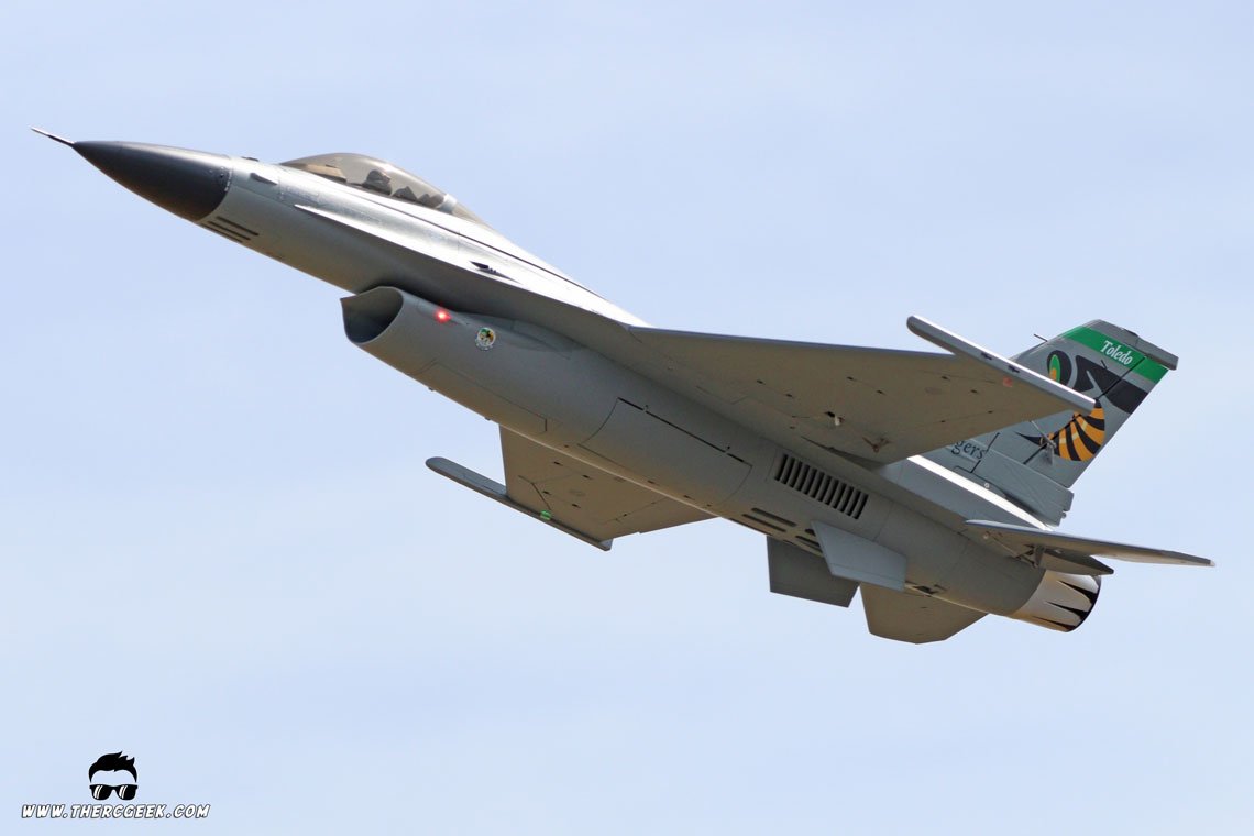 E-flite F-16 Falcon 80mm EDF Assembly & Flight Review